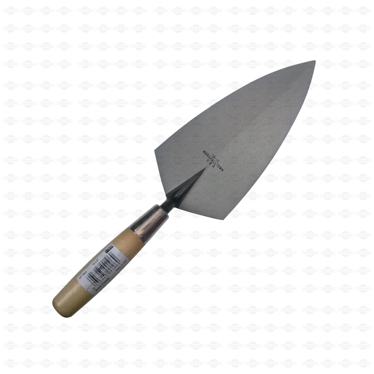 Marshalltown 19-10 Brick Trowel Philadelphia Pattern - Wooden Handle