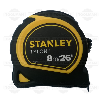 Stanley 8m Tylon Tape Measure - Toolman Yardley Ltd