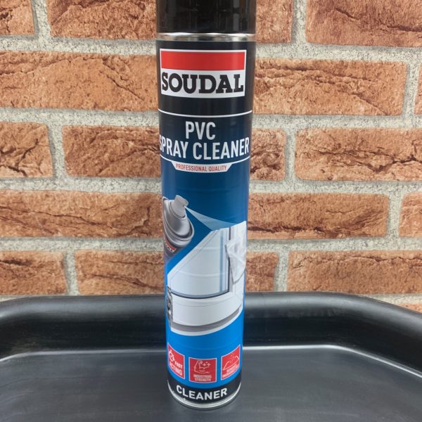 Soudal PVC Spray Cleaner 750ml - Toolman Yardley Ltd